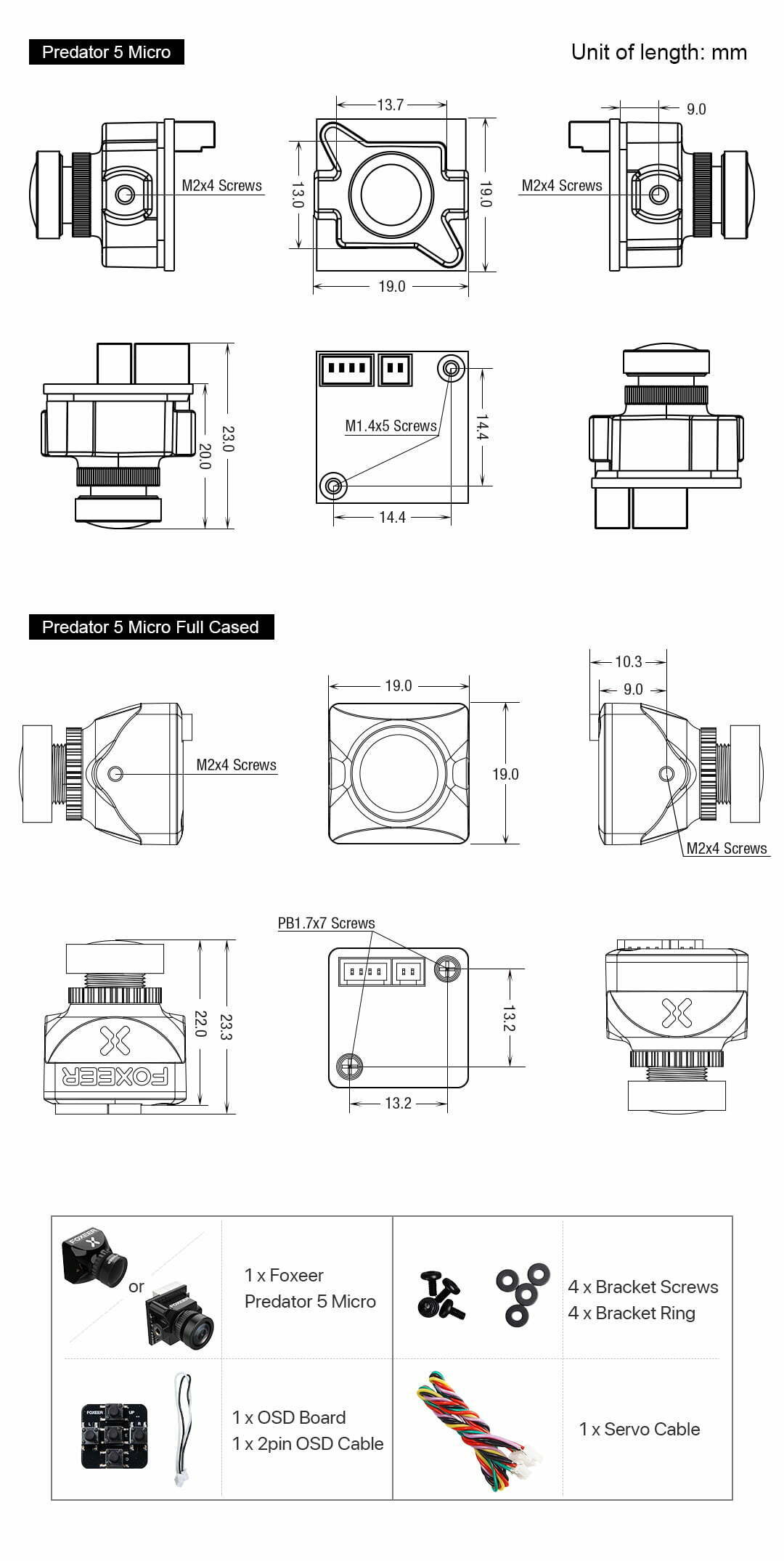 Foxeer predator v5 micro store