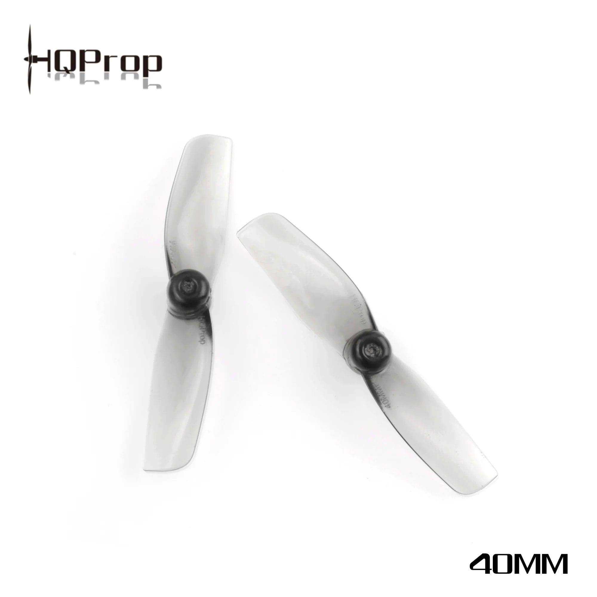 HQProp Micro Whoop Prop Ultra Light 40mmx2 1mm Shaft Grey (set of 4 ...