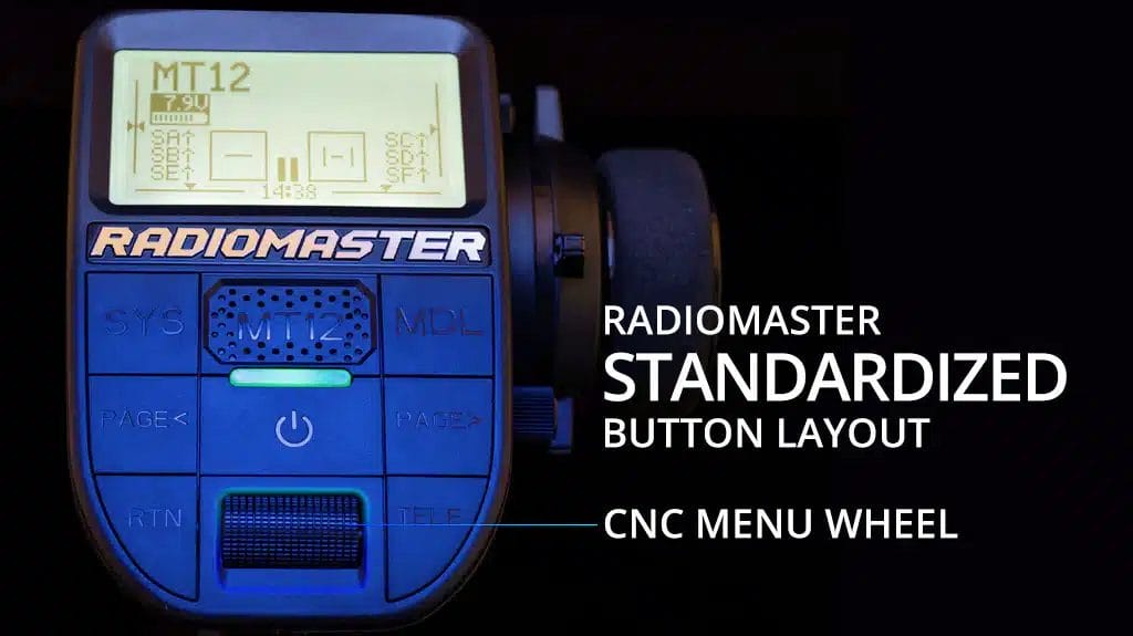 RadioMaster MT12 Surface Radio Controller ELRS + ER3C-I Receiver Bundle - MantisFPV