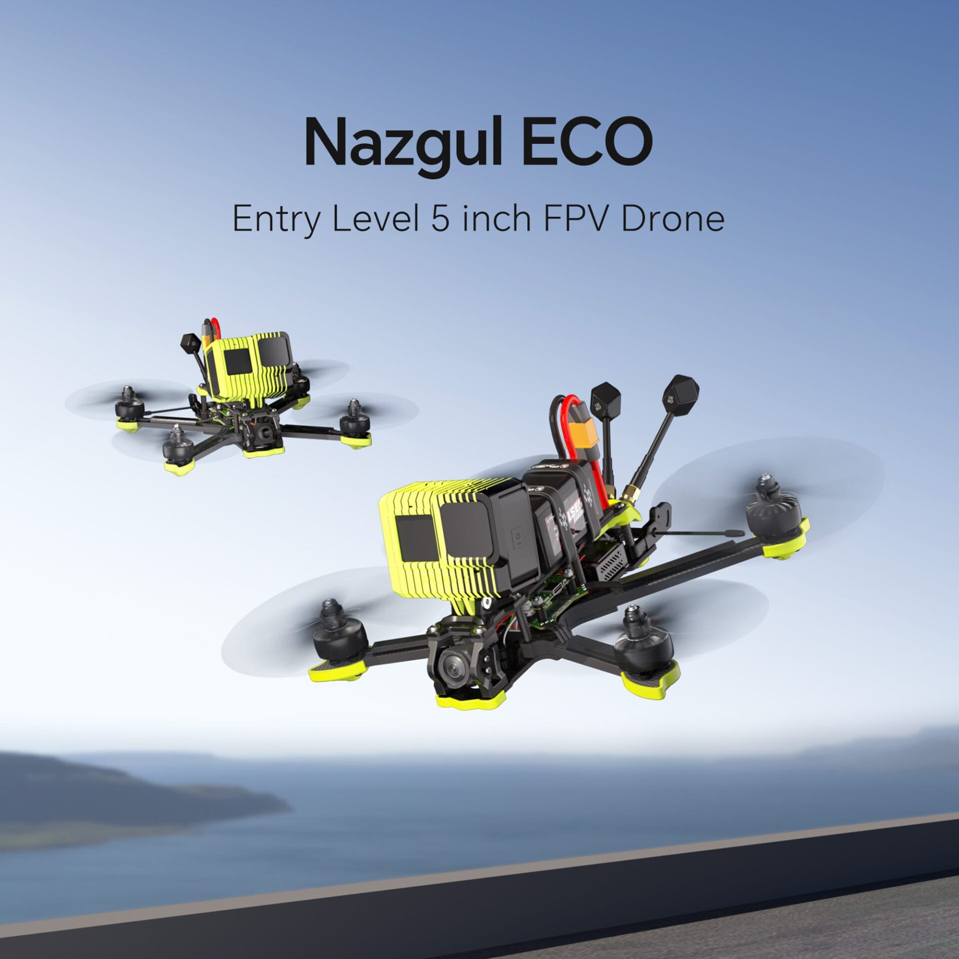 iFlight Nazgul XL5 ECO Analog 5.8G 1.6W 6S ELRS 2.4G BNF V1.1 - MantisFPV
