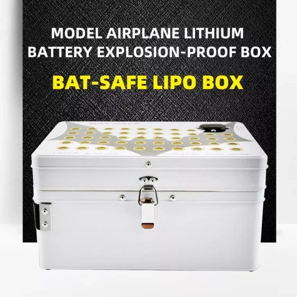 Bat-Safe Medium Li-Po Battery Charging & Storage Safe Box 305x230x178mm ...