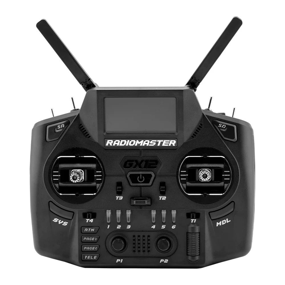 RadioMaster GX12 Dual-Band Gemini-X Radio Controller ELRS 900MHz/2.4GHz ...