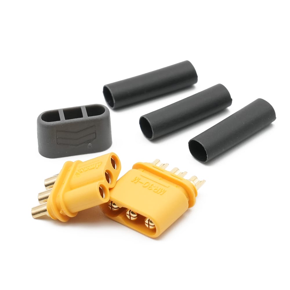 Plexa MR30 Connector Plug Sheath Female and Male (10 pack) - MantisFPV