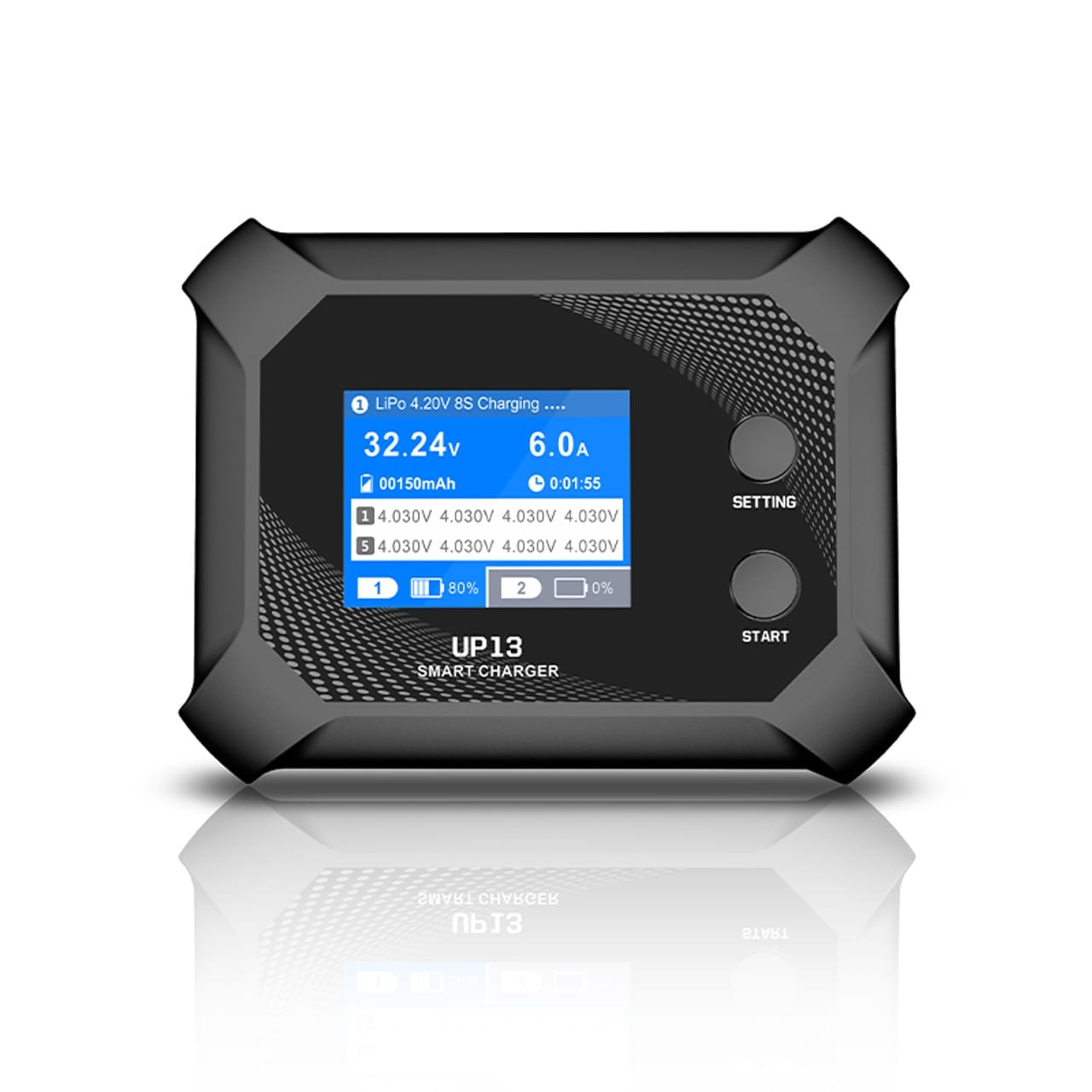 Ultra Power UP13 AC200W 2 Channels 10A 2-8S Charger - MantisFPV